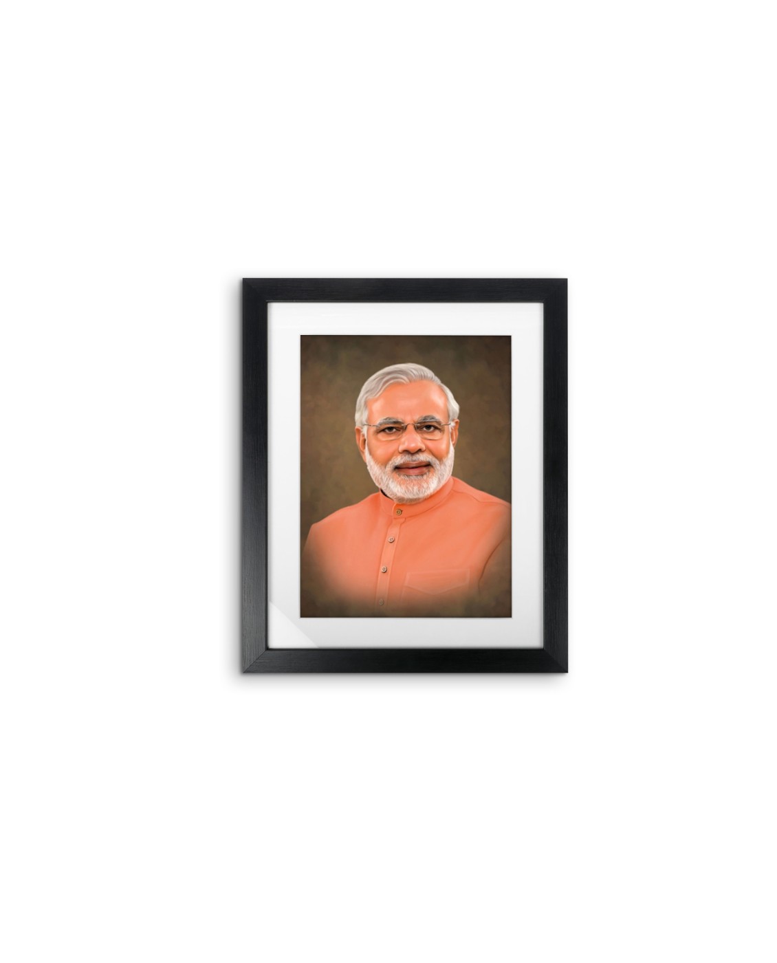 "Dr. Bhim Rav Ambetkar" Wall Mount Canvas Printed with Soft White ...